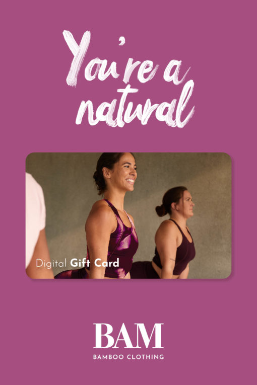 Buy BAM Gift Vouchers | How to Redeem | Bamboo Clothing