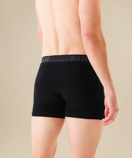 Regular Fitted Air Bamboo Boxers - 3 Pack (Black) | Bamboo Clothing