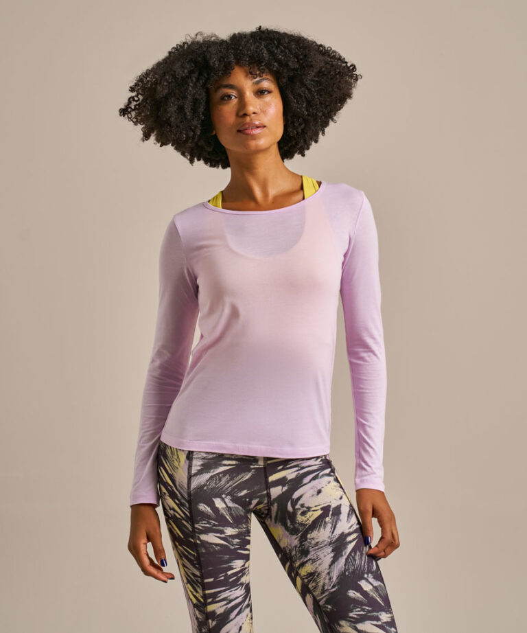 Origin Bamboo Layering Top for Women | BAM Clothing (Lavender Blush)