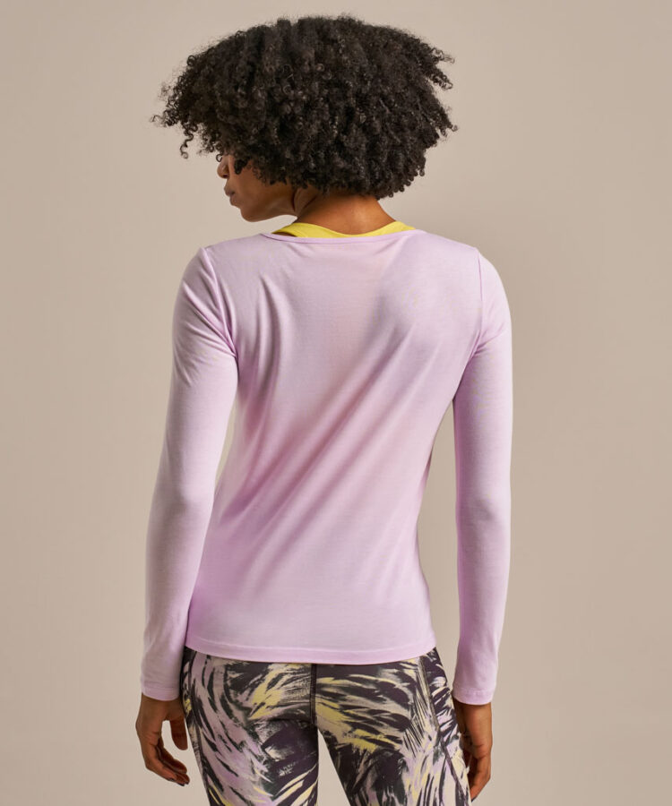 Origin Bamboo Layering Top for Women | BAM Clothing (Lavender Blush)