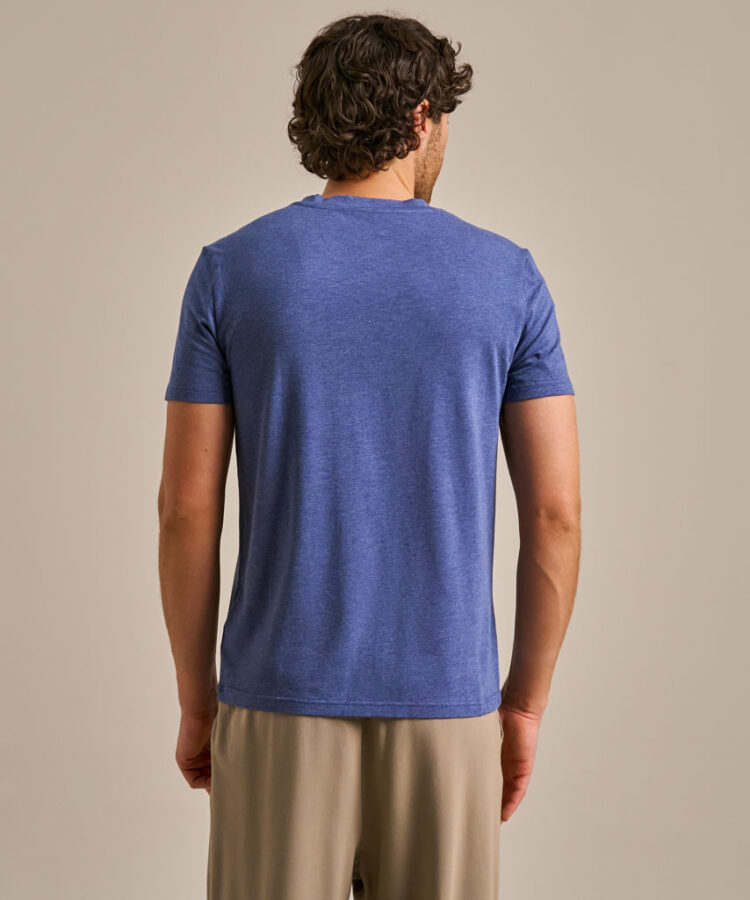 Origin Air Bamboo T-Shirt | BAM Clothing (Coast Blue marl)