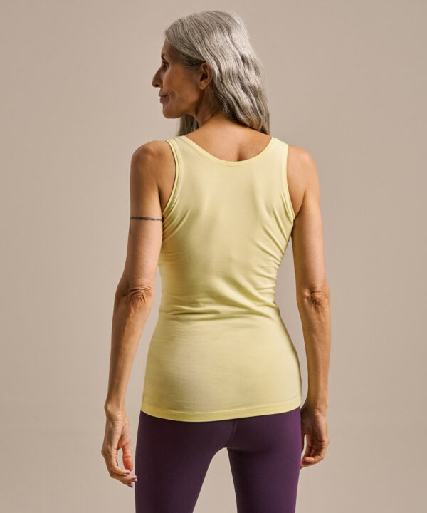 Women's Origin Bamboo Vest | BAM Clothing (Lemon Yellow)