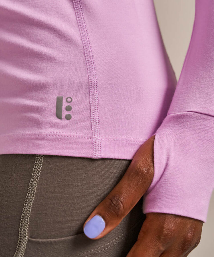 Sudbrook Slim Fit Base Layer (Orchid) | Bamboo Clothing