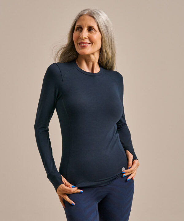 Sudbrook Slim Fit Bamboo Base Layer | BAM Clothing (Mariner Navy)