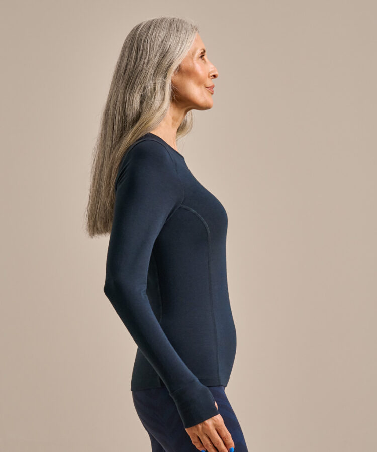 Sudbrook Slim Fit Bamboo Base Layer | BAM Clothing (Mariner Navy)