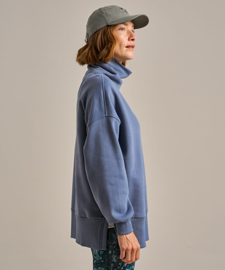 73 Zero Funnel Neck Sweat Top | BAM Clothing (Turtle Dove)