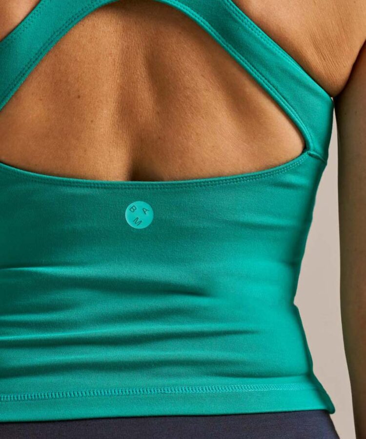 Mallea Move Vest Top | BAM Clothing (Mangrove Green)