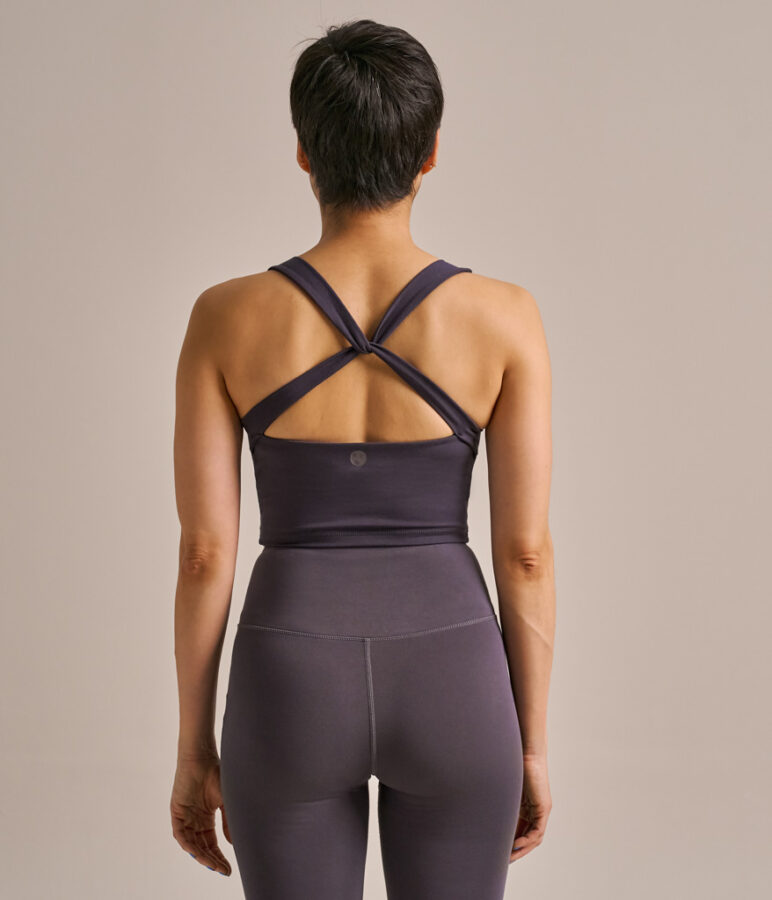 Mallea Define Crop Top | BAM Clothing (Mink)