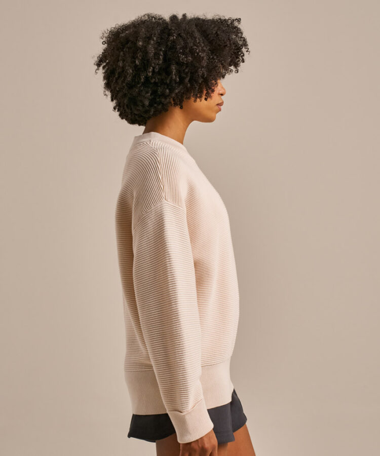 Rib Layering Jumper | BAM Clothing (Crema)