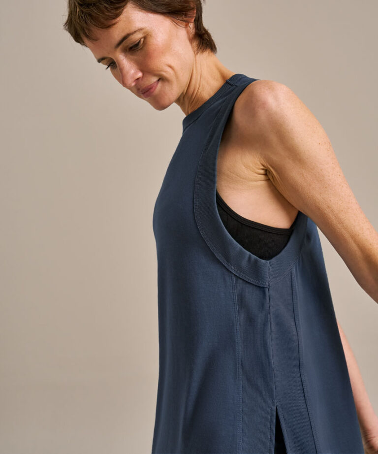 Power Longline Tank Top | BAM Clothing (Mariner Navy)