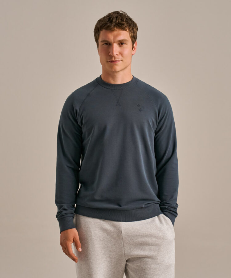 Crew Neck Sweat Top | BAM Clothing (Storm Navy)