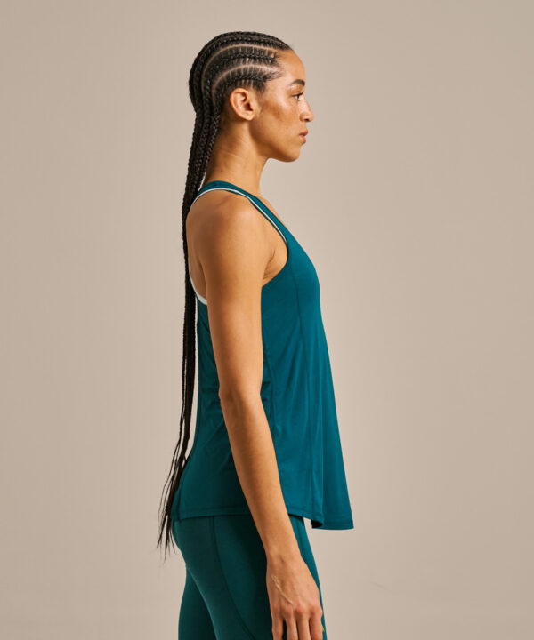 Novea Split Back Top | BAM Clothing (Dark Sea)