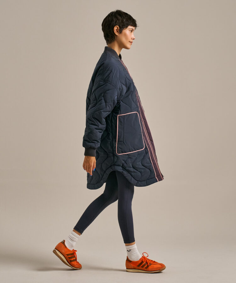 Women's Galivant Cloud Jacket | BAM Clothing (Storm Navy/Damson/Mauve)