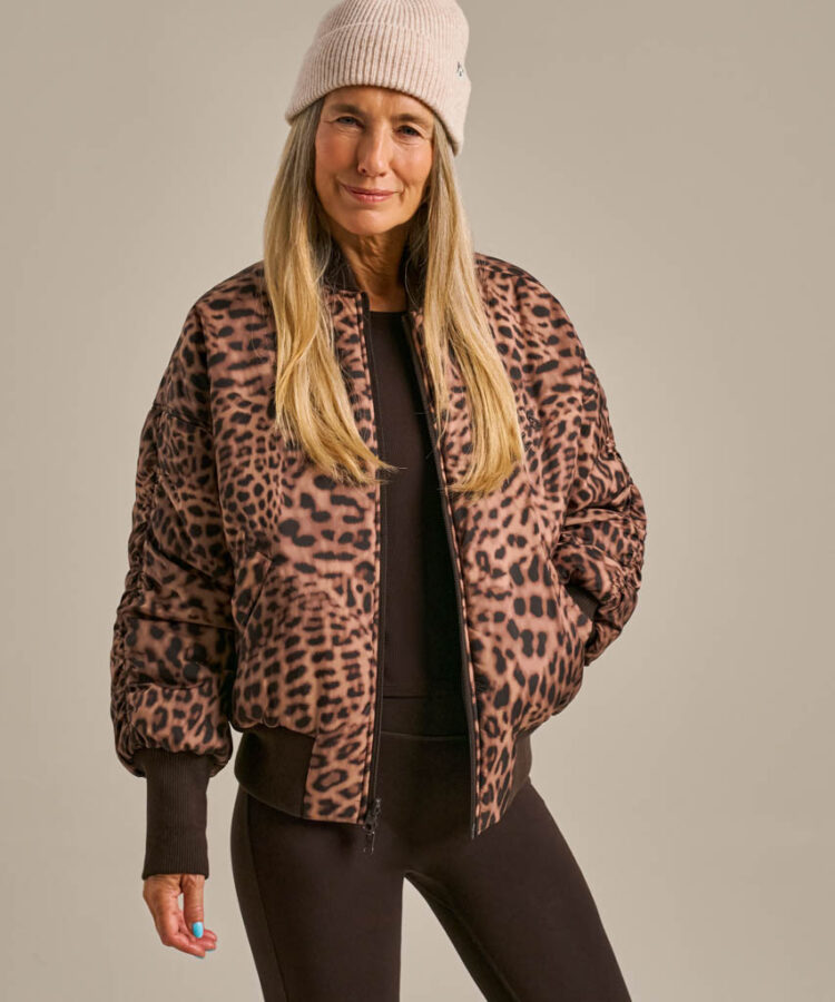 Reversible Bomber Jacket | BAM Clothing (Bitter Chocolate/Animal )