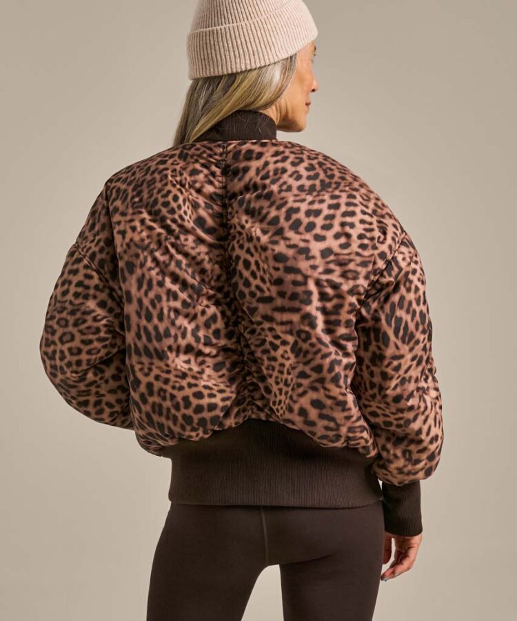 Reversible Bomber Jacket | BAM Clothing (Bitter Chocolate/Animal )