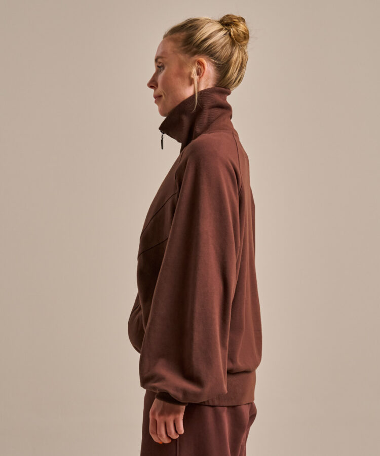 Nurture Sweat Bomber Jacket | BAM Clothing (Conker)
