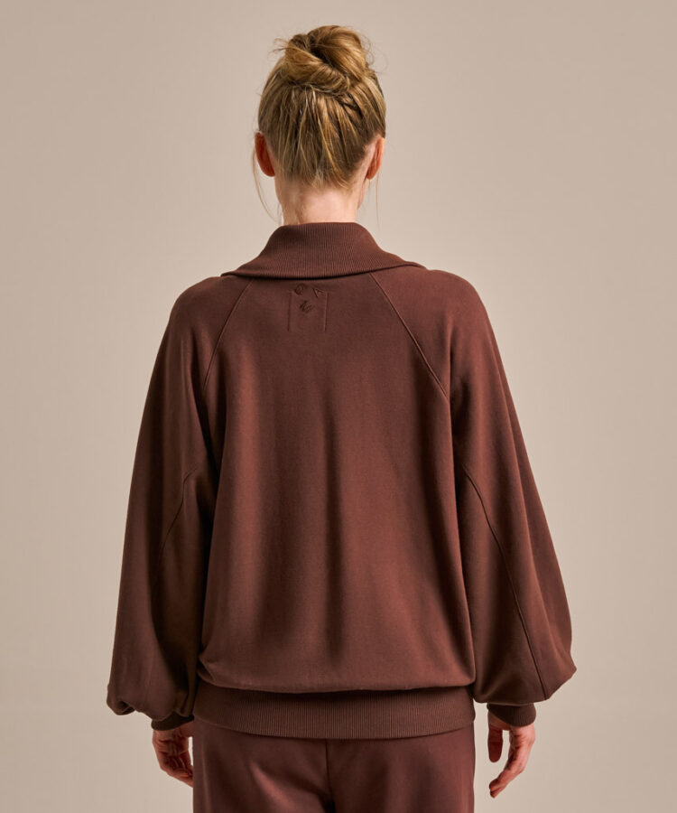 Nurture Sweat Bomber Jacket | BAM Clothing (Conker)