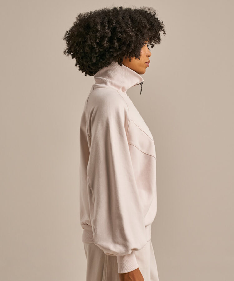 Nurture Sweat Bomber Jacket | BAM Clothing (Oyster)