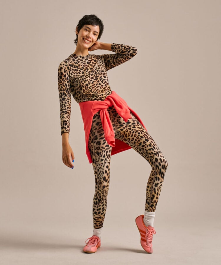 Enduro Side Pocket Leggings | BAM Clothing (Animal Print)