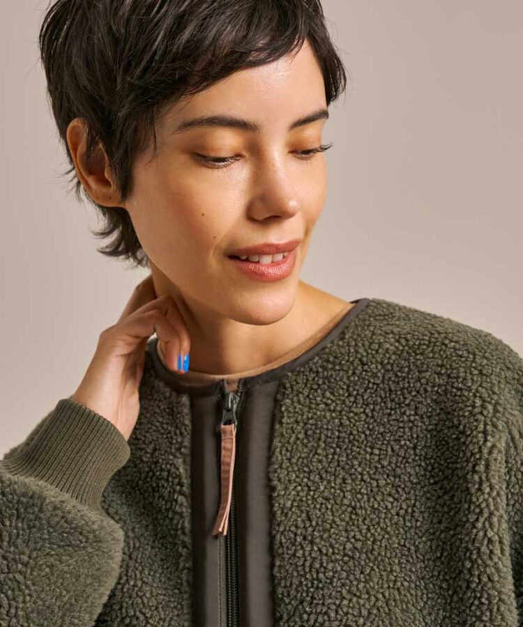 The Embrace Chuck On Fleece | BAM Clothing (New Khaki / Desert Sage)