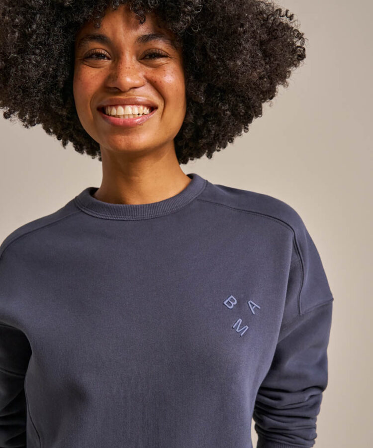Recovery Sweatshirt | BAM Clothing (Storm Navy)