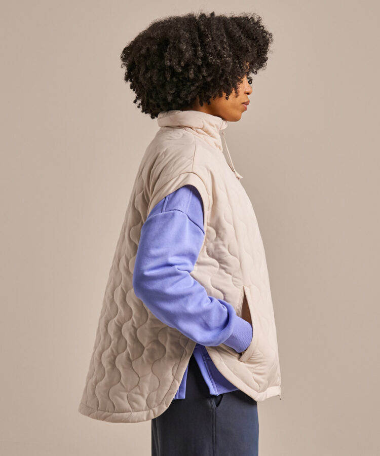 Packable Cloud Gilet | BAM Clothing (Oyster)