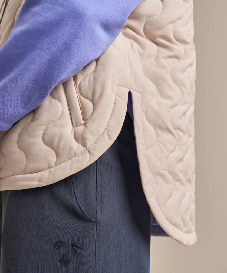 Packable Cloud Gilet | BAM Clothing (Oyster)