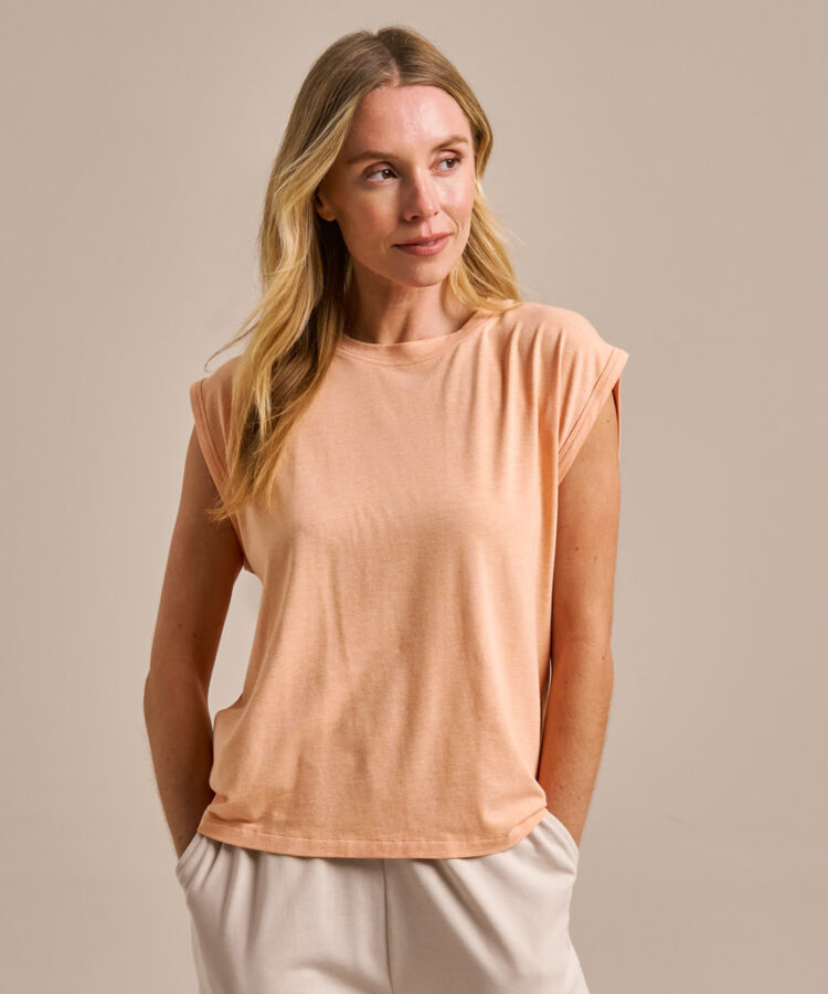 Serene Easy Top | BAM Clothing (Clementine Marl)