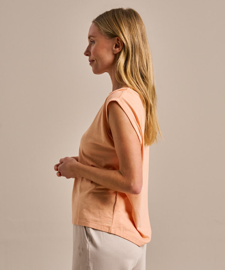 Serene Easy Top | BAM Clothing (Clementine Marl)