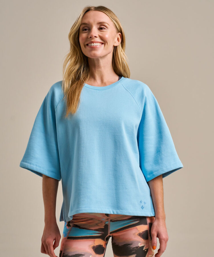 Butterfly Sweat Top | BAM Clothing (Dawn Blue)