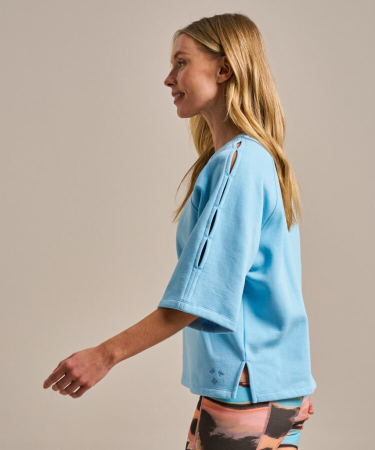 Butterfly Sweat Top | BAM Clothing (Dawn Blue)