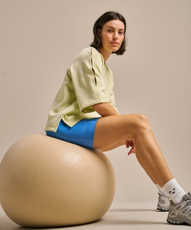 Butterfly Sweat Top | BAM Clothing (Soft Lime)