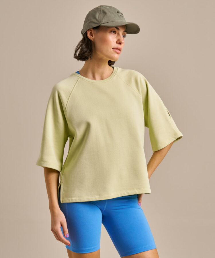 Butterfly Sweat Top | BAM Clothing (Soft Lime)