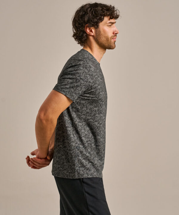 Origin Classic T-Shirt | BAM Clothing (Seaweed Print Grey)