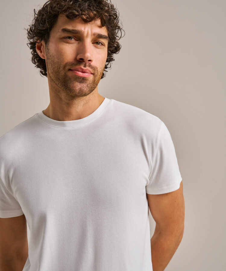 Thermo Luxe T-Shirt | BAM Clothing (White)