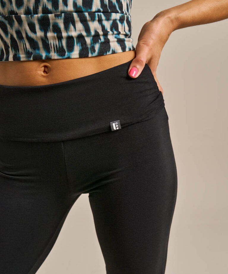 Organic Cotton Yogi Bamboo Pants (Black) | Bamboo Clothing for Women