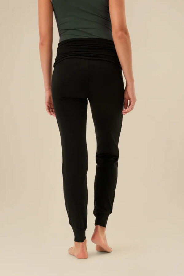 Organic Cotton Yogi Bamboo Pants (Black) | Bamboo Clothing for Women