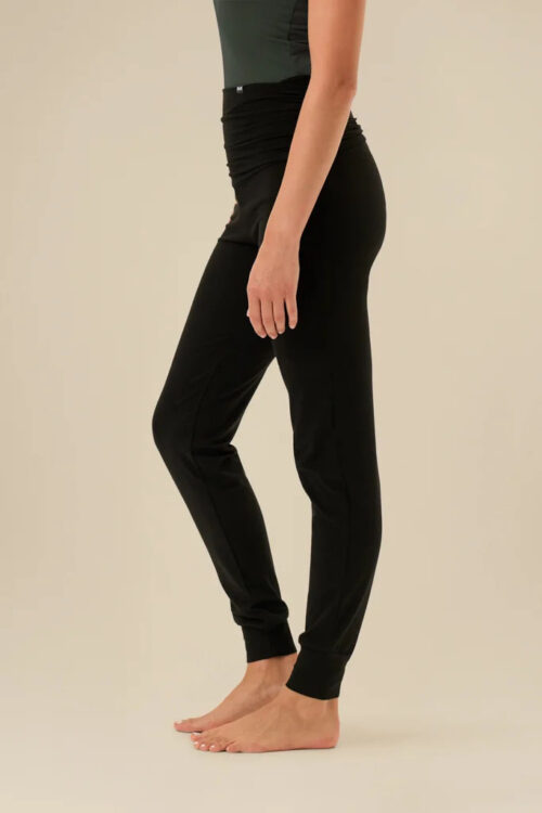 Organic Cotton Yogi Bamboo Pants (Black) | Bamboo Clothing for Women